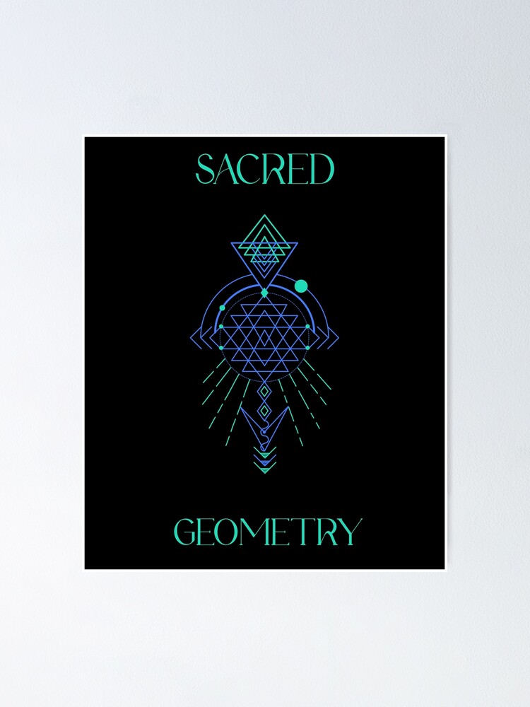 "Sri Yantra Sacred Geometry" Poster for Sale by PrimitiveDog- | Redbubble