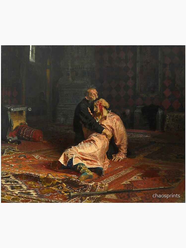 Ivan the Terrible and His Son Ivan Premium Matte Vertical Poster sold ...