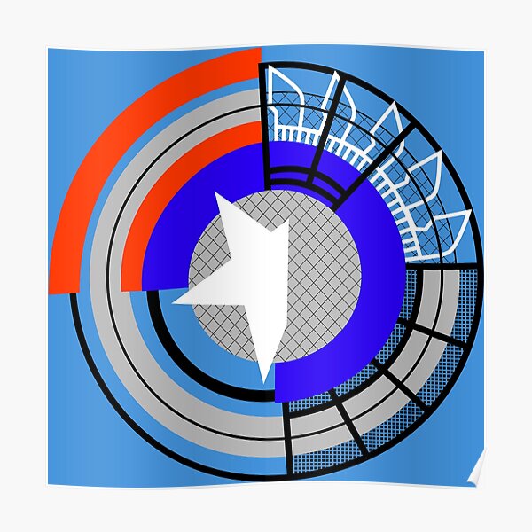 "Prototype Shield" Poster by ConcreteBalloon | Redbubble