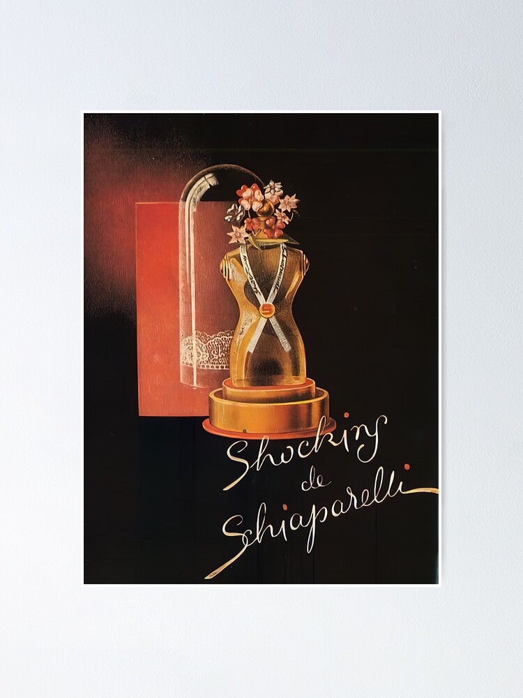 "Shocking De Schiaparelli Iconic" Poster for Sale by 90barbaraabend ...