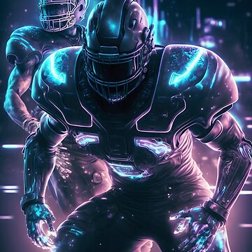 "Cyber Football" Art Board Print for Sale by meshhead | Redbubble