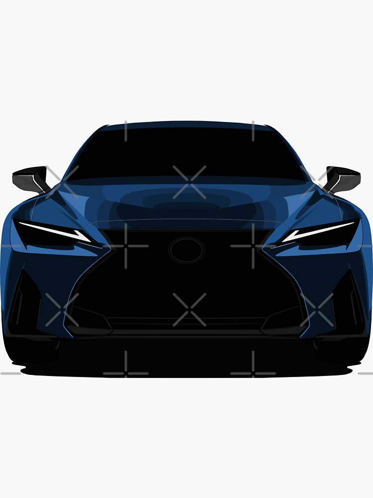 "Lexus IS" Sticker for Sale by AUTO-ILLUSTRATE | Redbubble