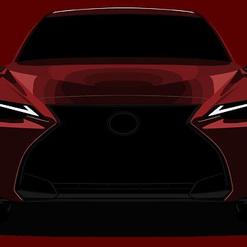 "Lexus IS" Sticker for Sale by AUTO-ILLUSTRATE | Redbubble