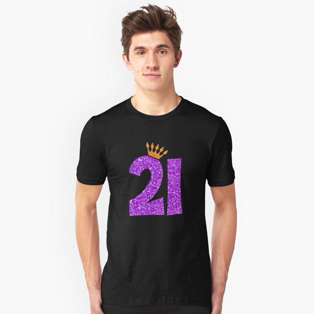 "21st Birthday T-Shirt" T-shirt by 3familyllc | Redbubble