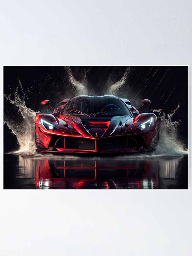 "Ferrari LaFerrari" Poster for Sale by DigiArtsSpace | Redbubble