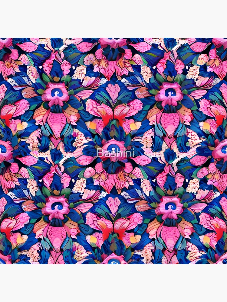 "Flower spirits in the forest" Sticker for Sale by Bashini | Redbubble
