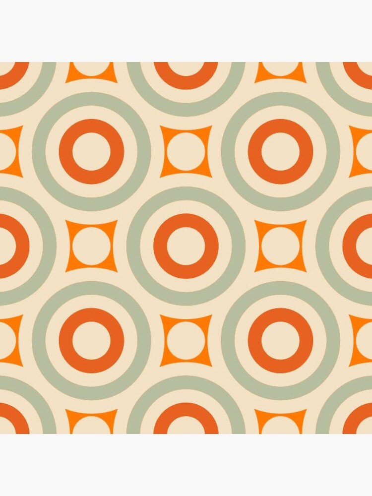 "Mid century modern retro 60s pattern" Poster for Sale by ...