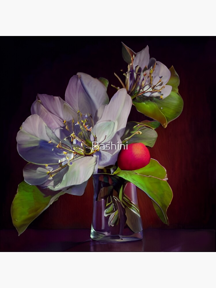"Flower spirits in the forest" Sticker for Sale by Bashini | Redbubble
