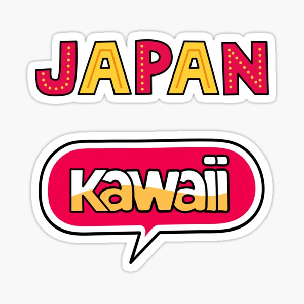 "Japan kawaii fans" Sticker for Sale by Sticker-Palace- | Redbubble