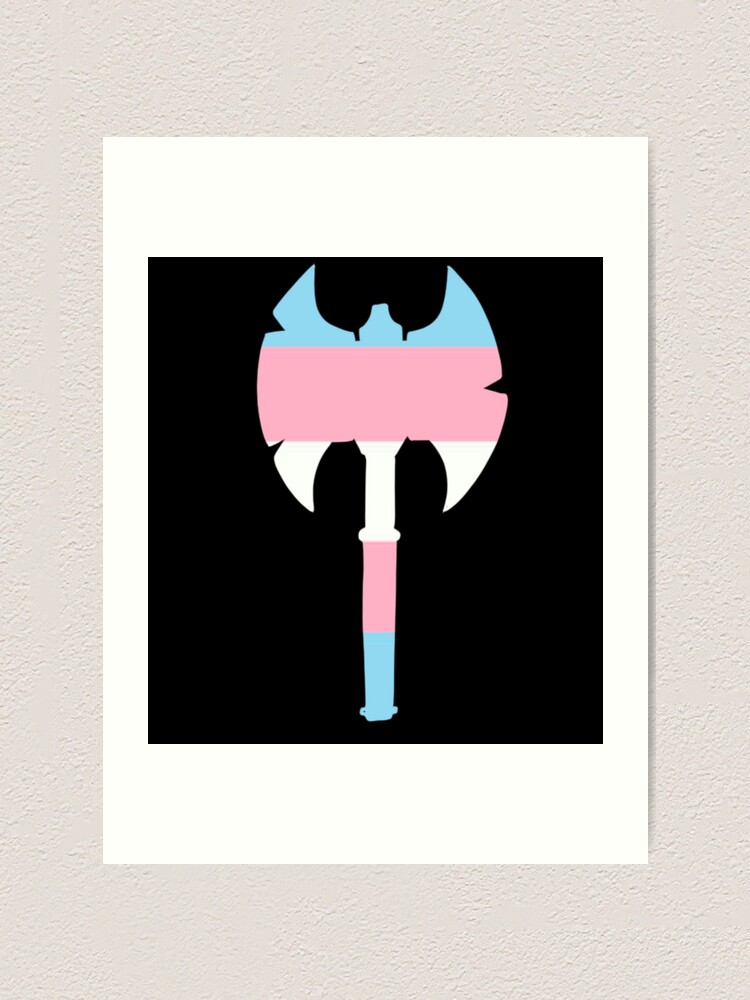 "Trans Barbarian DnD 5e lore" Art Print for Sale by CeruleanSiren97 ...