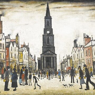 "Market Scene, Northern Town, 1939 by L S Lowry" Art Print for Sale by ...