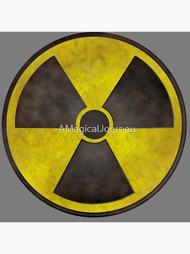 "Radioactive Fallout Symbol - Dirty Nerd" Poster by AMagicalJourney ...