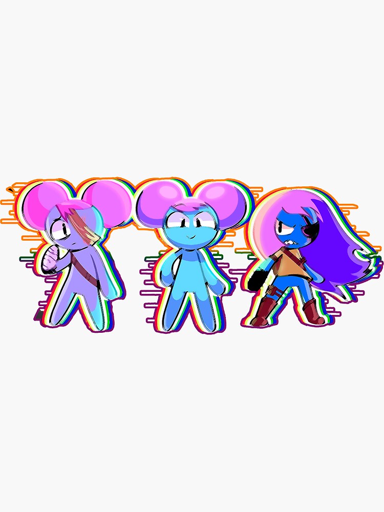 Pibby Nikki Castillo Movie Sticker For Sale By Tosvbhjfrhctvn7 Redbubble