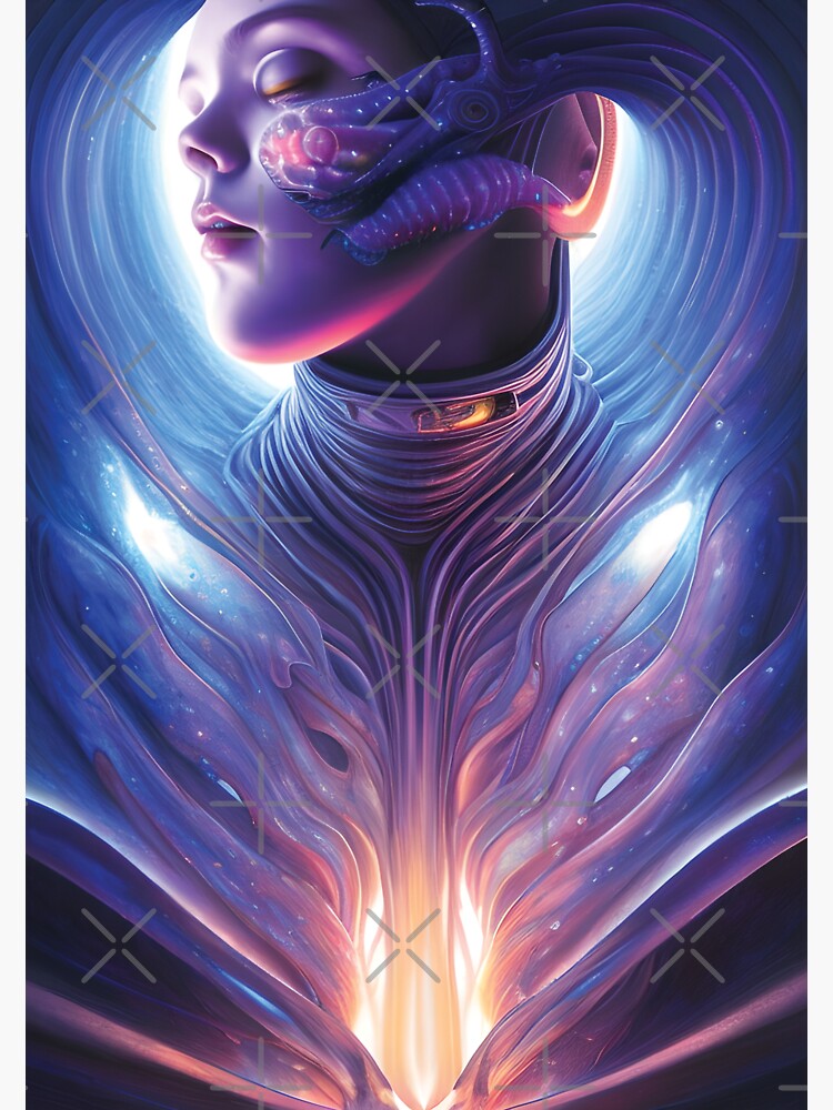 "Cosmic Woman | Fantasy Concept Art | Futuristic Character Artwork ...