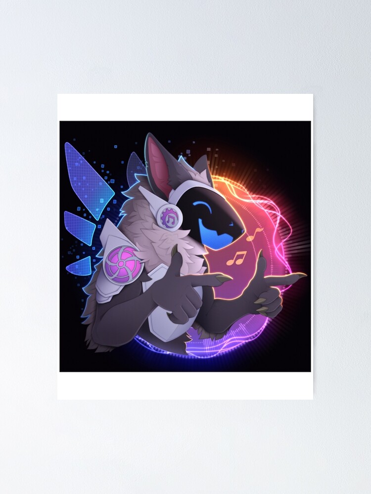 "Protogen" Poster for Sale by BrannonErnser | Redbubble