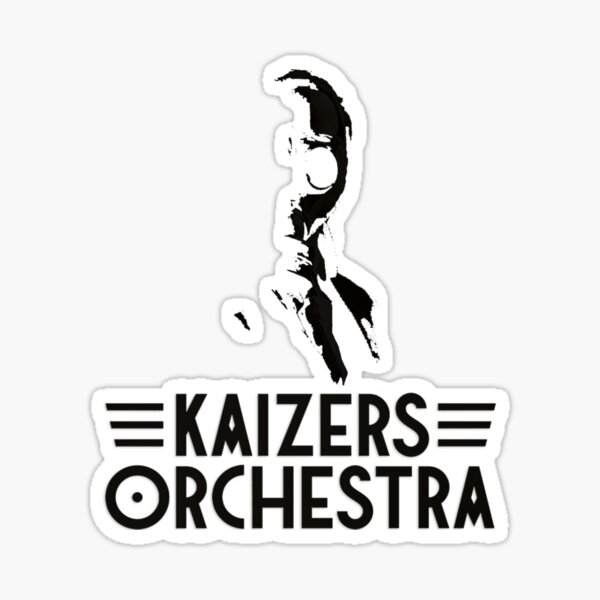 "Kaizers Orchestra " Sticker for Sale by Pi-Artist | Redbubble