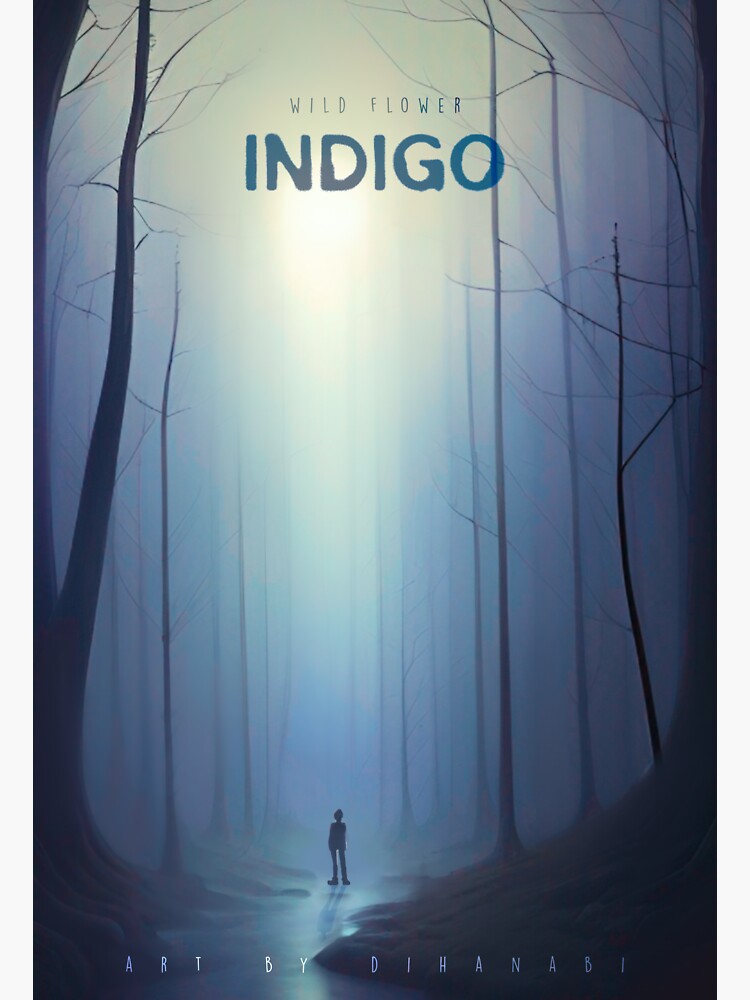 "RM INDIGO" Sticker for Sale by Dihanabi | Redbubble