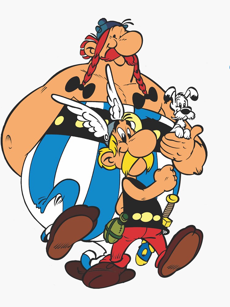 "asterix" Sticker for Sale by parsagerata | Redbubble