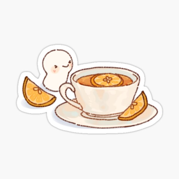 "dream and citrus tea " Sticker for Sale by Jun-hug | Redbubble