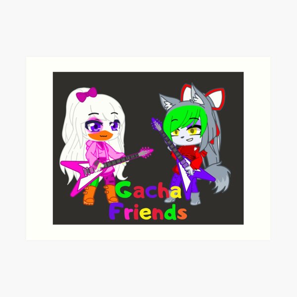 "Perfect duo rock music. Gacha Club and Music Fan Friends - Gacha Club ...