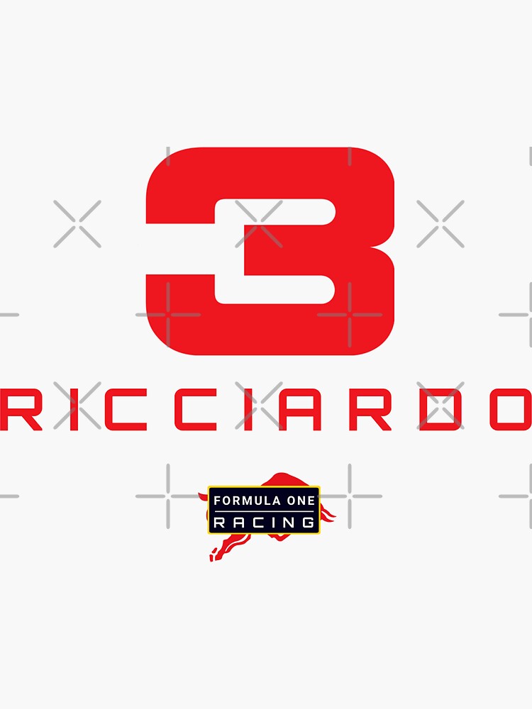 "Ricciardo F1 Redbull 2023" Sticker for Sale by Logxo | Redbubble