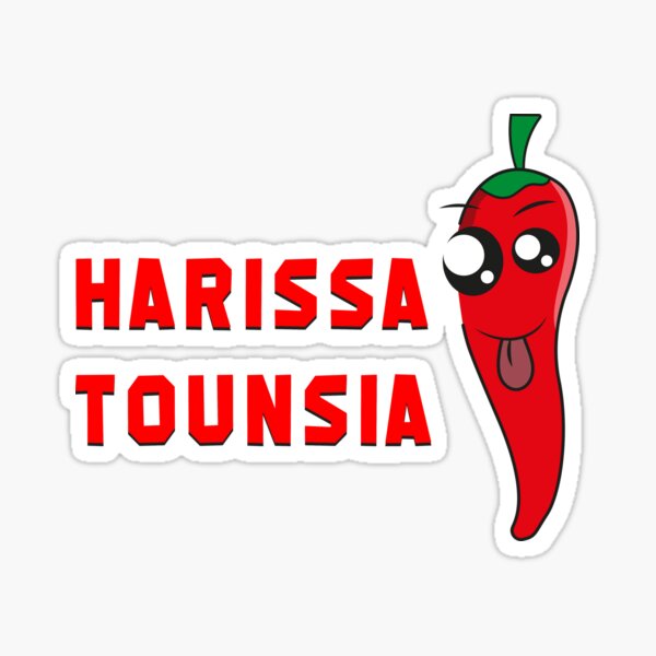 "Harissa " Sticker by Alaedine94 | Redbubble