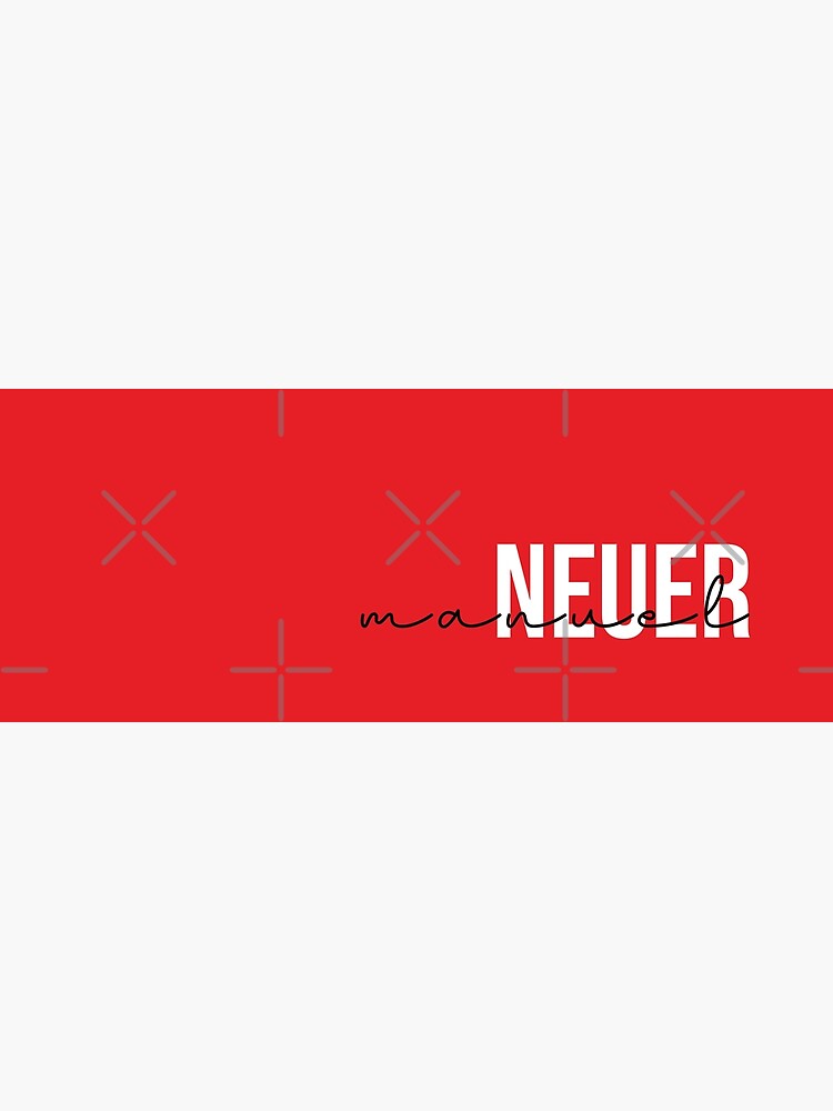"Manuel Neuer - Bold Cursive 22/23 Season" Art Print for Sale by ...