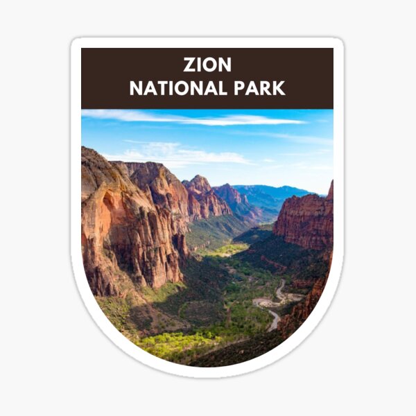 "Zion National Park - Angels Landing " Sticker for Sale by ...