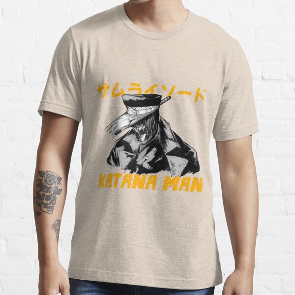"KATANA MAN CHAINSAW MAN" T-shirt for Sale by ErmessxAnime | Redbubble ...
