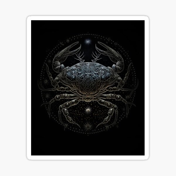 "Zodiac Sign Cancer (June 22 and July 22)" Sticker for Sale by NTGUILTY ...