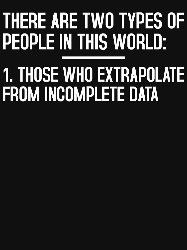 "Two Types Of People Statistics Data Scientist Analytics Gift Funny ...