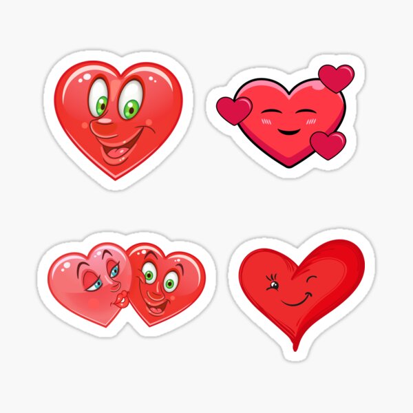 "Red Heart emojis pack for lovers especially in Christmas Time ...