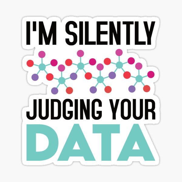 "Data Analyst Judging Your Data Science Gift Funny Data Scientist ...