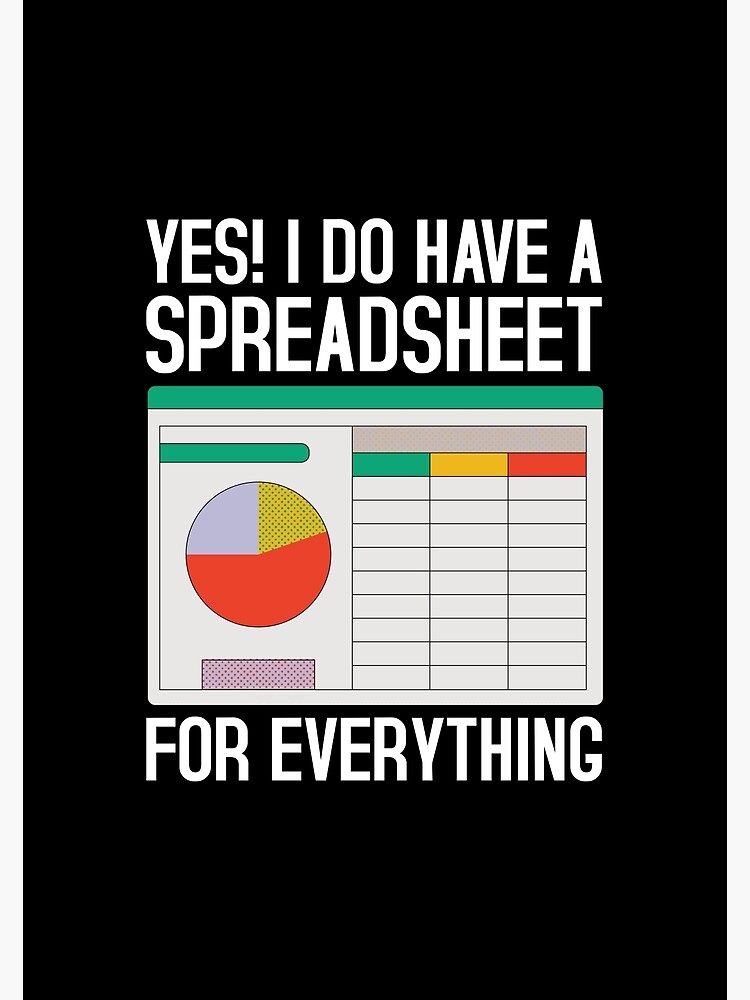 "Spreadsheet Quotes Data Scientist Data Analytics Gift Funny Data ...
