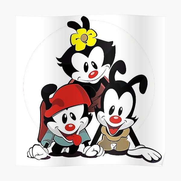 "animaniacs logo" Poster for Sale by jawregna | Redbubble
