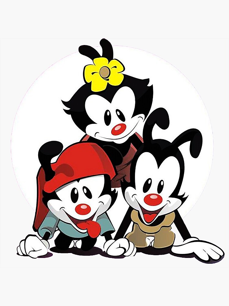 "animaniacs logo" Sticker for Sale by jawregna | Redbubble