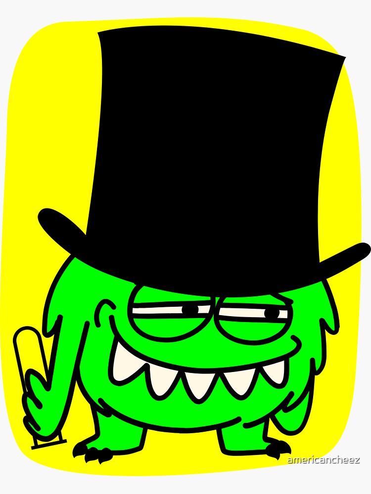 "Hyde Monster" Sticker for Sale by americancheez | Redbubble