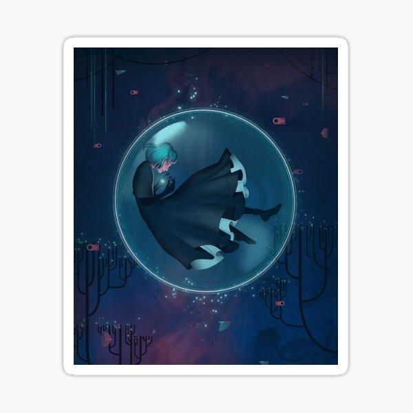"game gris art" Sticker for Sale by taliaabbie | Redbubble