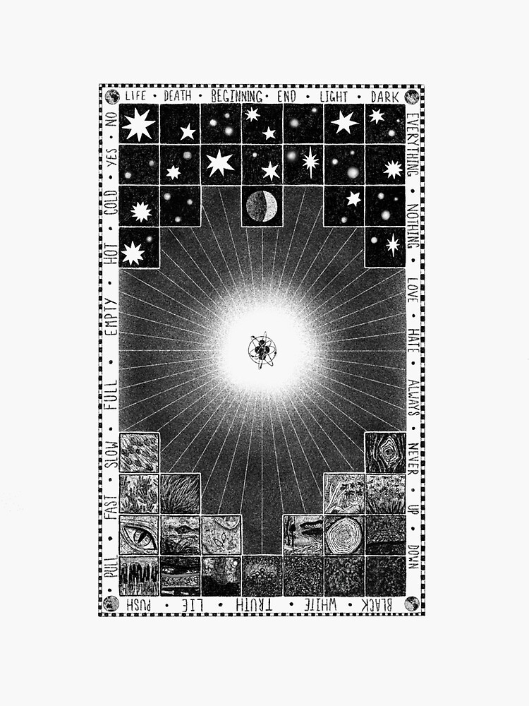 "One universe atomic scale of life " Sticker for Sale by Somilo-Co ...