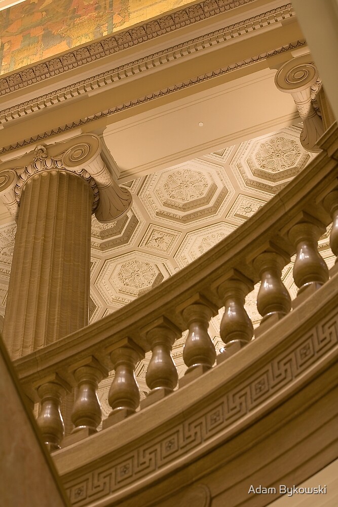 "Bank Geometry" by Adam Bykowski | Redbubble