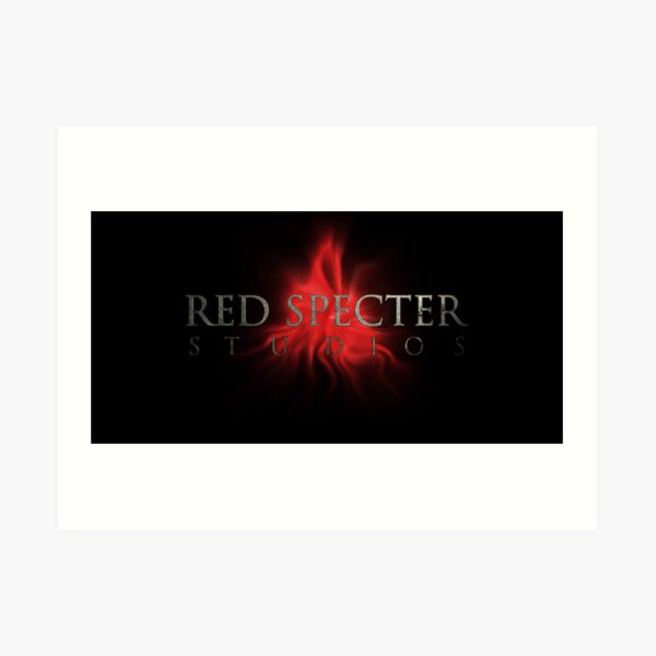 "Red Specter Logo" Art Print for Sale by gryphonsegg | Redbubble