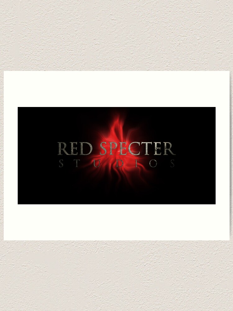 "Red Specter Logo" Art Print for Sale by gryphonsegg | Redbubble