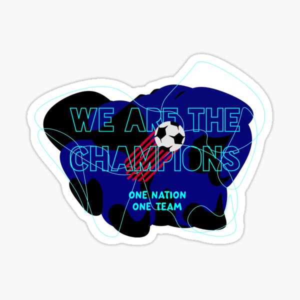 "we are the champions ! US one team one nation football world cup ...