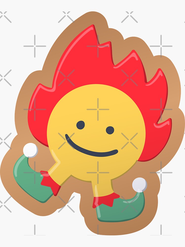 "Jerma Fireman Holiday Cookie" Sticker for Sale by soivinn | Redbubble