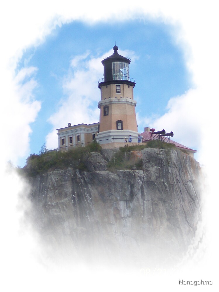 "Split Rock Lighthouse" by Nanagahma | Redbubble