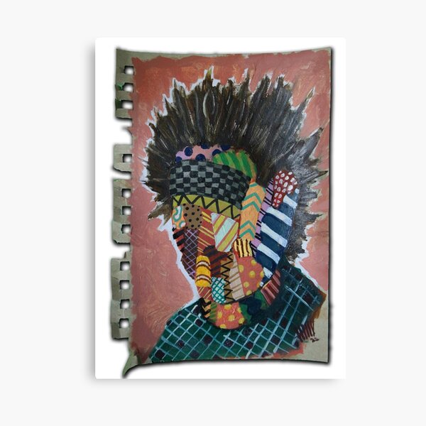 "Abstract Human | Fabric Face Lowbrow Pop Surreal Art | Mini ...