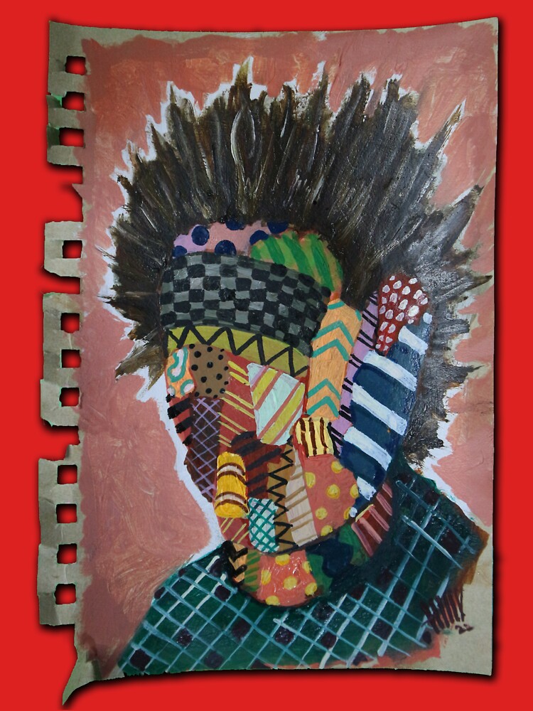 "Abstract Human | Fabric Face Lowbrow Pop Surreal Art | Mini ...