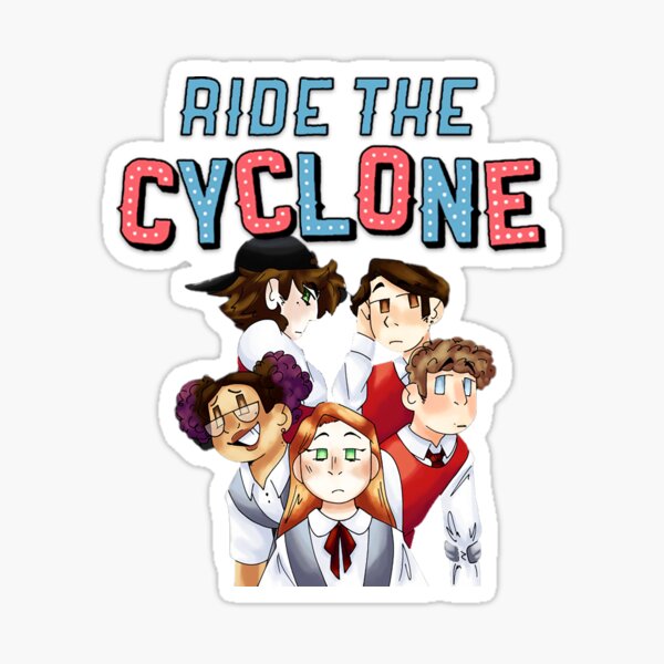 "Ride the Cyclone - Children" Sticker for Sale by Pi-Artist | Redbubble