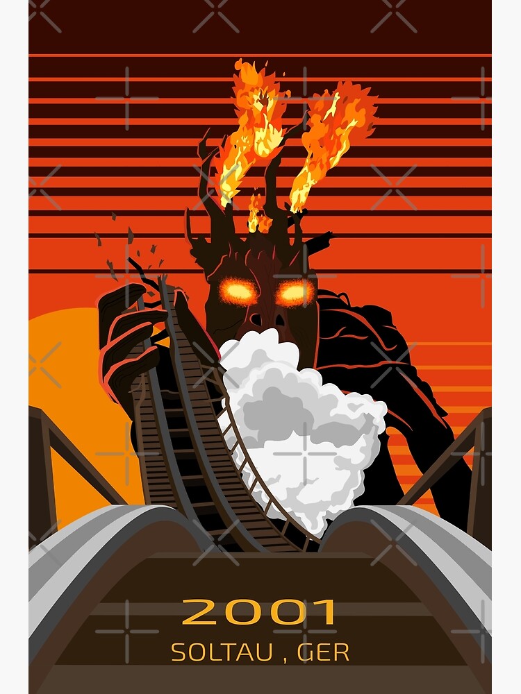 "Colossus Travel Poster" Art Print for Sale by dextro10 | Redbubble