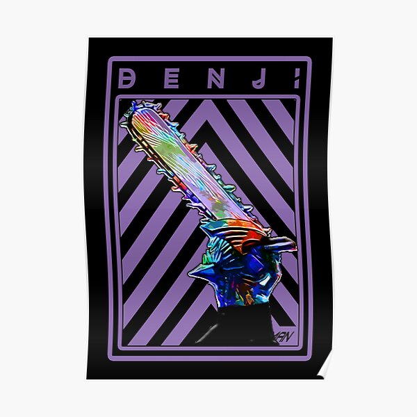 "DENJI - CHAINSAW MAN" Poster for Sale by PeNge2000 | Redbubble